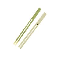 China Disposable Bamboo Wooden BBQ Skewers Sticks 18cm Double Pronged for sale