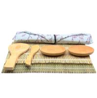 China 9PCS Disposable Bamboo Sushi Roll Set kit Rice Spreader For Starter for sale
