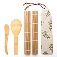 China Homemade Bamboo Sushi Roll Kit for Family Office Party 4Pcs/set for sale