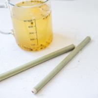 China 15cm Reusable Bulk Bamboo Drinking Straws Compostable Smoothie Straws For Juices for sale