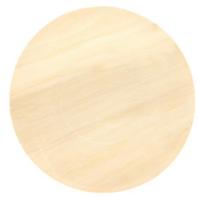 China 9 inch ODM Round Disposable Wood  Plates Bulk Tableware For Barbecue Birthday for sale