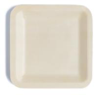 China 7inch Disposable Wooden Plates Compostable Plates Bulk For Parties Weddings Camping for sale