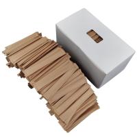 China OEM 1000 Pcs Thin Bamboo Bulk Toothpicks Individually Paper Wrapped Of White Box for sale