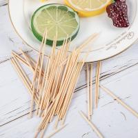 China Individually Plastic Bag Wrapper Bamboo Tooth Picks For Fruit Salad for sale