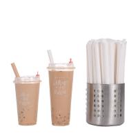 China ODM smoothie Kraft Paper Boba Straws For Party Supplies Bridal 6mm 23cm for sale
