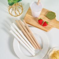China ODM smoothie Kraft Paper Boba Straws For Party Supplies Bridal 6mm 23cm for sale