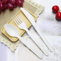 China Eco Friendly Compostable Cutlery Pla Plastic Knives Bulk 5.7 inch for sale