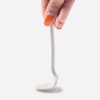 China Compostable Disposable PLA Bioplastic Spoons Bulk Utensils 5.7 Inch for sale