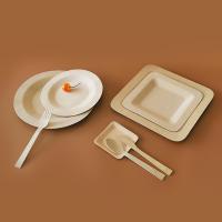 China Compostable Disposable Bamboo Plates 3.5inch for Hotel for sale