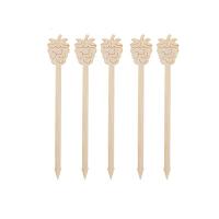 China Bamboo Nature Food Grape Fruit Picks For Bar Catering Evernt for sale