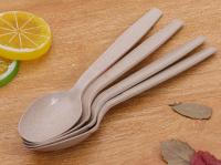 China Enviromentally 165 Mm Wheat Spoon For Catering Event 1/1000pcs for sale