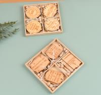 China Bamboo Eco Swing Label Tag With Clothes Careing Info for sale