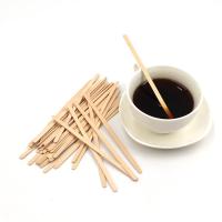 China 1000 Pack Wooden Bamboo Coffee Stirrers - 5.5 Inch Coffee Stir Sticks for sale