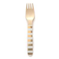 China 160mm JFB Craft Disposable Kraft Paper Wooden Cutlery Set With Napkins for sale