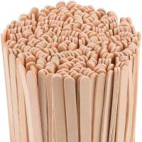 China 140mm Disposable Wooden Stirrer Coffee Bar Drink Stirrer For Bars Restaurants for sale