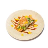 China 7 Inch Disposable Compostable Round Bamboo Plate High Quality Bulk Wedding Decorations for sale
