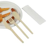 China Corn Starch Disposable Knife And Fork Spoon Set Degradable Chinese And Western Tableware Fast Food Small Spoon Oem for sale