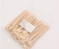 China Disposable Carton Style Bamboo Cocktail Picks Fruit Food Bamboo Picks for sale
