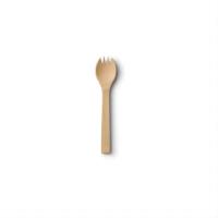 China 13cm Biodegradable Natural Bamboo Spork Small Size For Bar Hotel Kitchen for sale