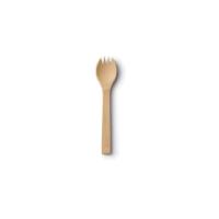 China 13cm Biodegradable Natural Bamboo Spork Small Size For Bar Hotel Kitchen for sale