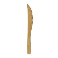 China 140mm Disposable Biodegradable Bamboo Knife Small With Sharp Edge For Restaurants Home And Kitchen for sale