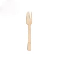 China 170mm Recyclable Disposable Biodegradable Bamboo Fork For Bar Hotel Kitchen for sale