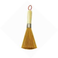 China 250mm Biodegradable Bamboo Brown Brushes In Kitchen Restaurants And Bars Practiced Tool for sale