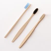 China Disposable Individually Box Packed Hotel Disposable Bamboo Wood Toothbrush for sale