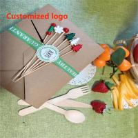 China Customized Disposable Economic Friendly Kraft Paper Food Container Takeout Box With Bamboo Pick Set for sale