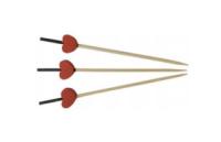 China 12cm Disposable Bamboo Cocktail Food Picks Fruit Picks For Drinks for sale