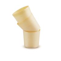 China 4.5mm Wooden Eco Friendly Disposable Coffee Cups Biodegradable Takeaway Coffee Cups for sale