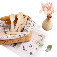 China 6Inch Compostable Disposable Wooden Utensils Fork Cutlery for sale