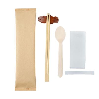 China Bulk Disposable Wooden Utensils Spoons Bamboo Toothpicks Chopsticks for sale