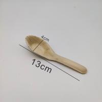 China Eco Friendly Natural Disposable Bamboo Tasting Spoon ODM for sale