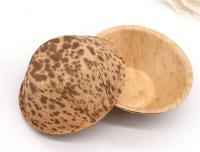 China Customized Biodegradable Wooden Disposable Bamboo Bowl For Wedding for sale