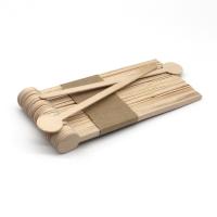 China Disposable Round Head Birch Wooden Stir Sticks For Tea Coffee 150mm for sale