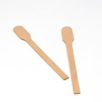 China Custom FSC Individually Packed Wooden Coffee Sticks For Coffee 15cm for sale