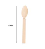 China 6.7inch Disposable Bamboo Cutlery Biodegradable Bamboo Spoons For Party for sale