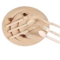 China 6.7inch Disposable Bamboo Cutlery Biodegradable Bamboo Spoons For Party for sale