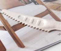 China Eco Friendly Compostable Cutlery Plant Based Sugarcane Bagasse Pulp Knife for sale