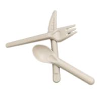 China Disposable Biodegradable Compostable Spoons Bulk Cutlery For Dinner 6.5'' for sale