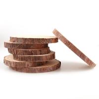 China 16CM Unfinished Natural Wood Slices Wooden Discs Crafts for sale