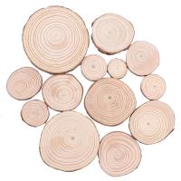 China 16CM Unfinished Natural Wood Slices Wooden Discs Crafts for sale