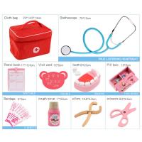 China Doctor 17cm Wooden Miniature Kitchen Set Pretend Play for sale