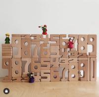 China Educational Wooden Alphabet And Number Blocks Math Digital Toys ISO9001 for sale