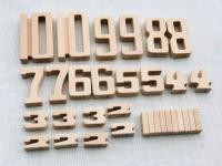 China Educational Wooden Alphabet And Number Blocks Math Digital Toys ISO9001 for sale