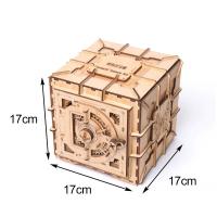 China INS Nordic Wooden Block Puzzle Toys 3d Wooden Puzzle Box Mechanical for sale