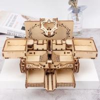 China Personality 3.94in Mechanical Wooden Puzzles Wooden Mechanical 3d Puzzles for sale