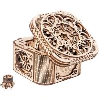 China Gift 23.5cm Mechanical Wooden Block Puzzle Toys Small Wooden Jewelry Box for sale