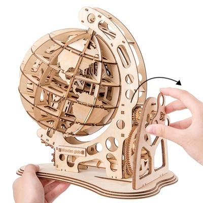 China 3D Perpetual Wooden Block Puzzle Toys Wooden Mechanical Model for sale